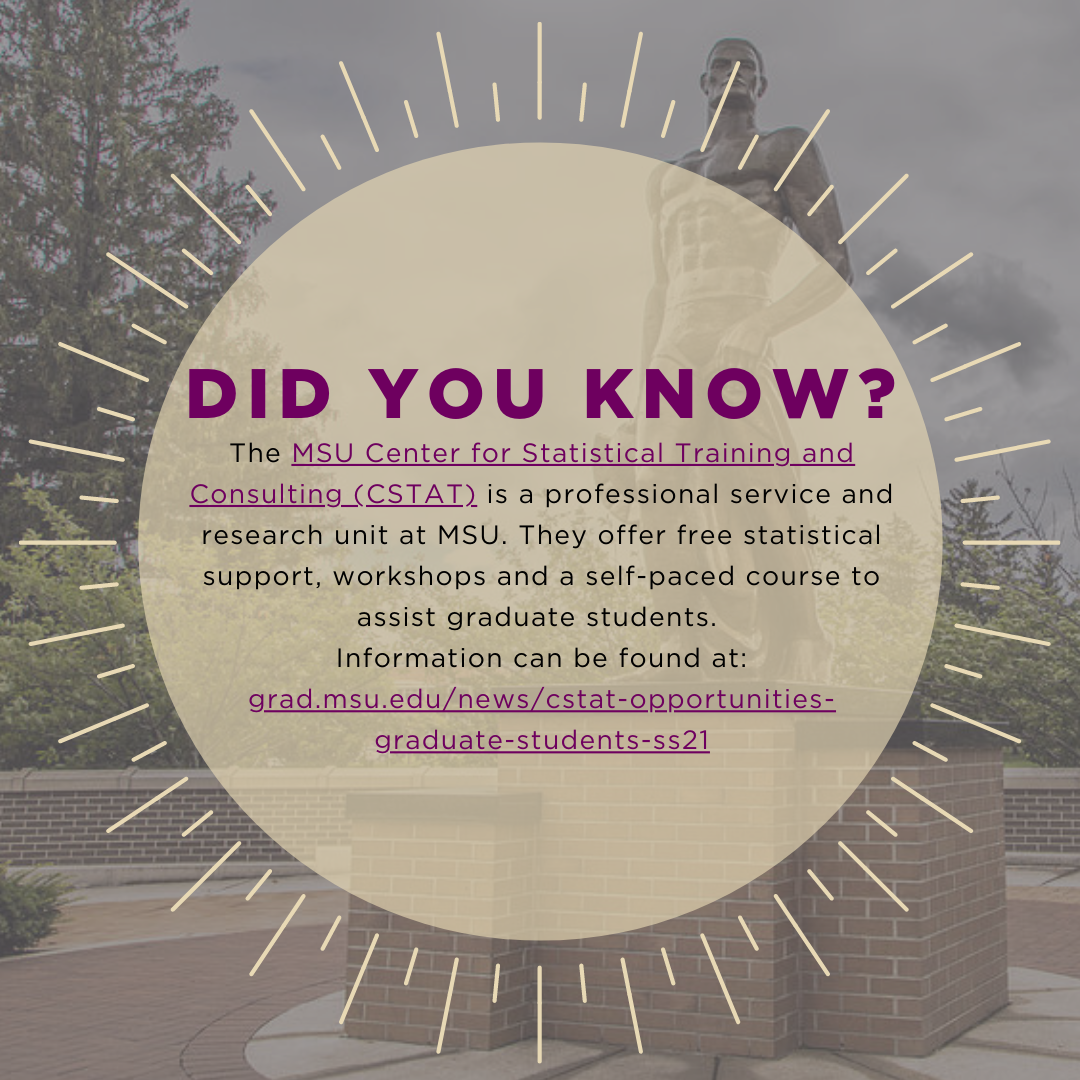 Did You Know? CSTAT Opportunities for Graduate Students – Council of ...